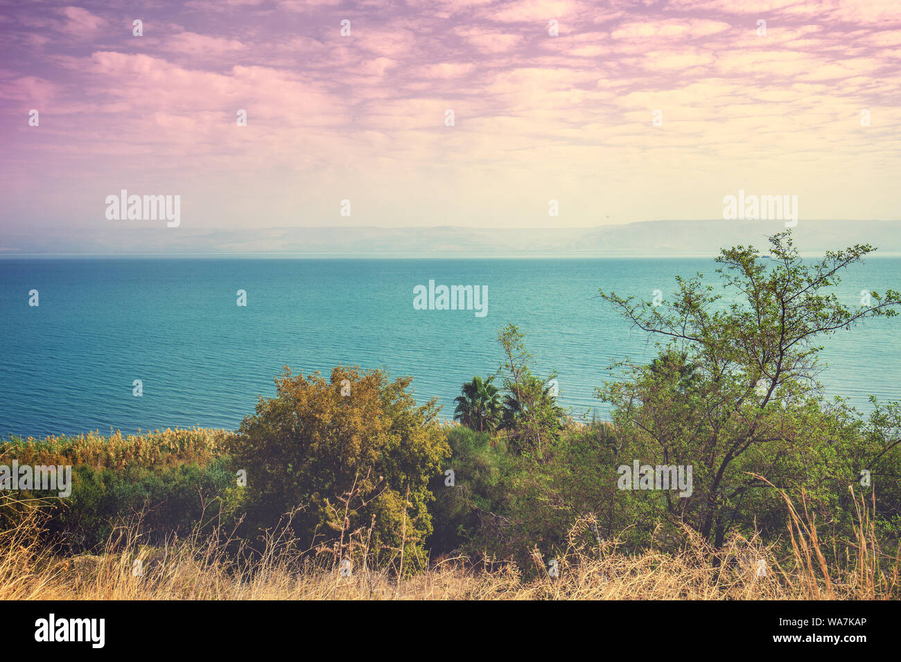 Sea of galilee israel sunset hi-res stock photography and images - Alamy