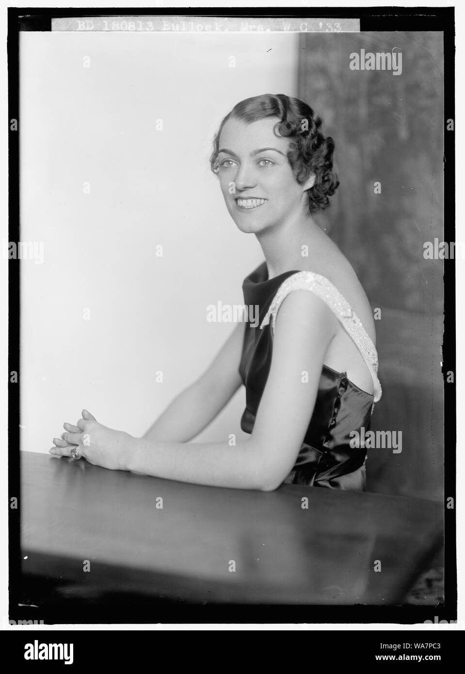 Portrait of mrs c w hi-res stock photography and images - Alamy