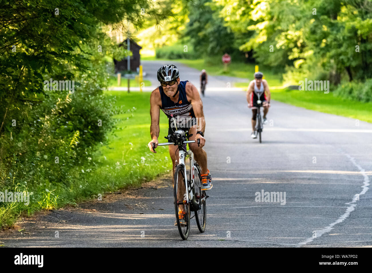 HVTC Triathlon Summer Series 2019 #3 Stock Photo - Alamy