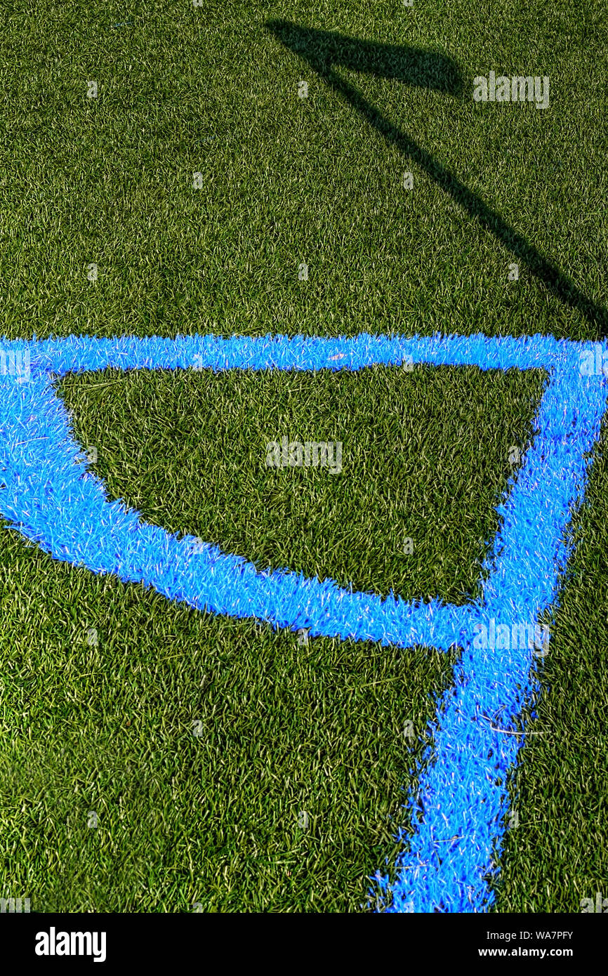 Pitch corner markings hi-res stock photography and images - Alamy