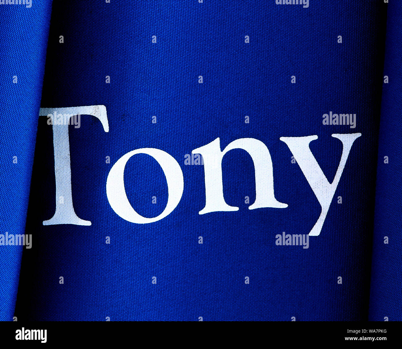 Tony not in my name hi-res stock photography and images - Alamy