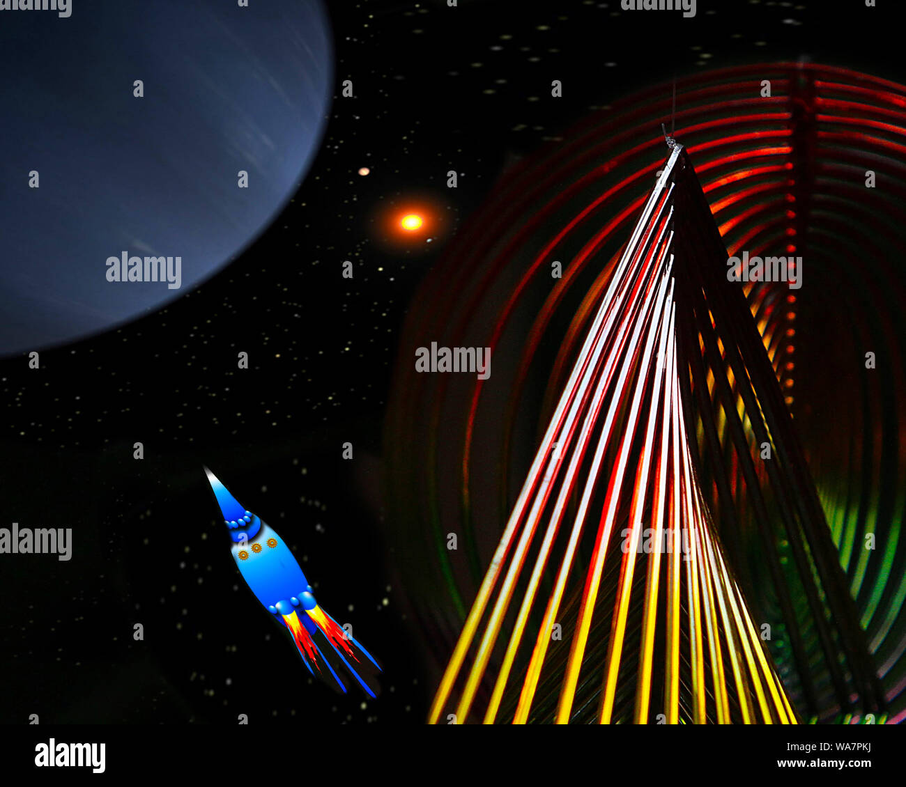 Outer space galaxies hi-res stock photography and images - Alamy