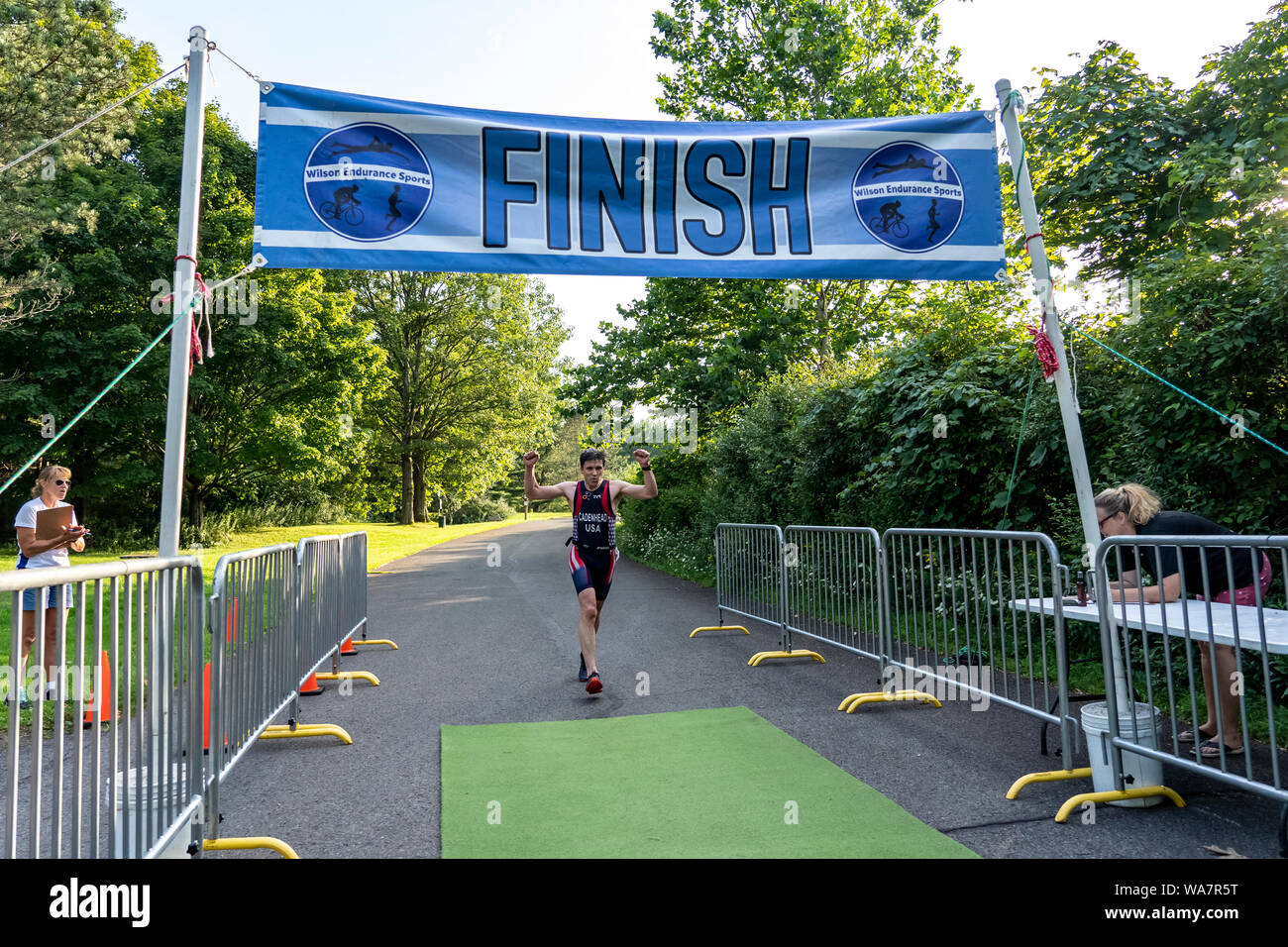 HVTC Triathlon Summer Series 2019 #3 Stock Photo - Alamy