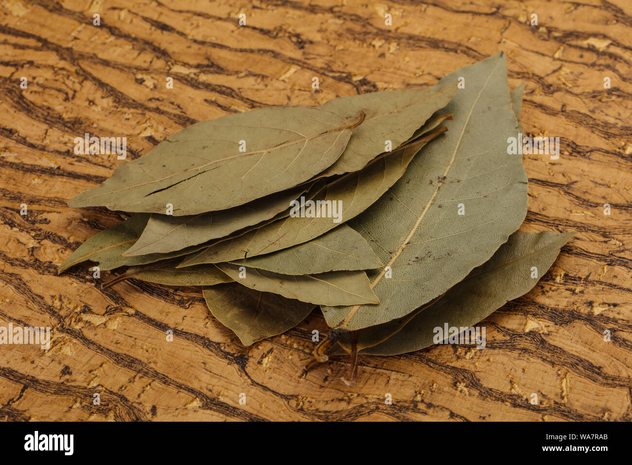 Dry laurel leaves - ready for cooking Stock Photo - Alamy