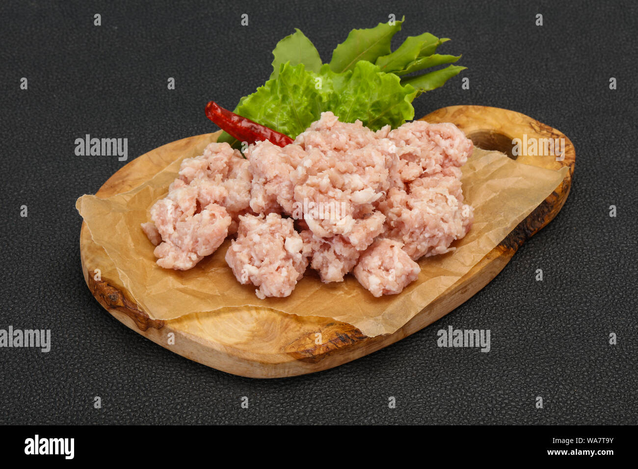 Homemade pork minced meat ready for cooking Stock Photo - Alamy