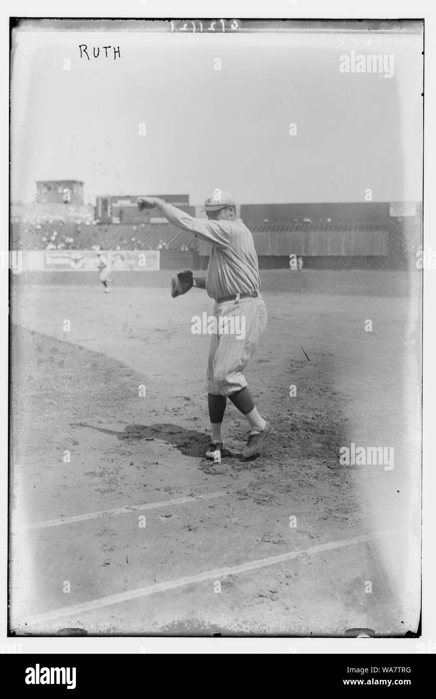 Babe Ruth, New York AL (baseball Stock Photo - Alamy