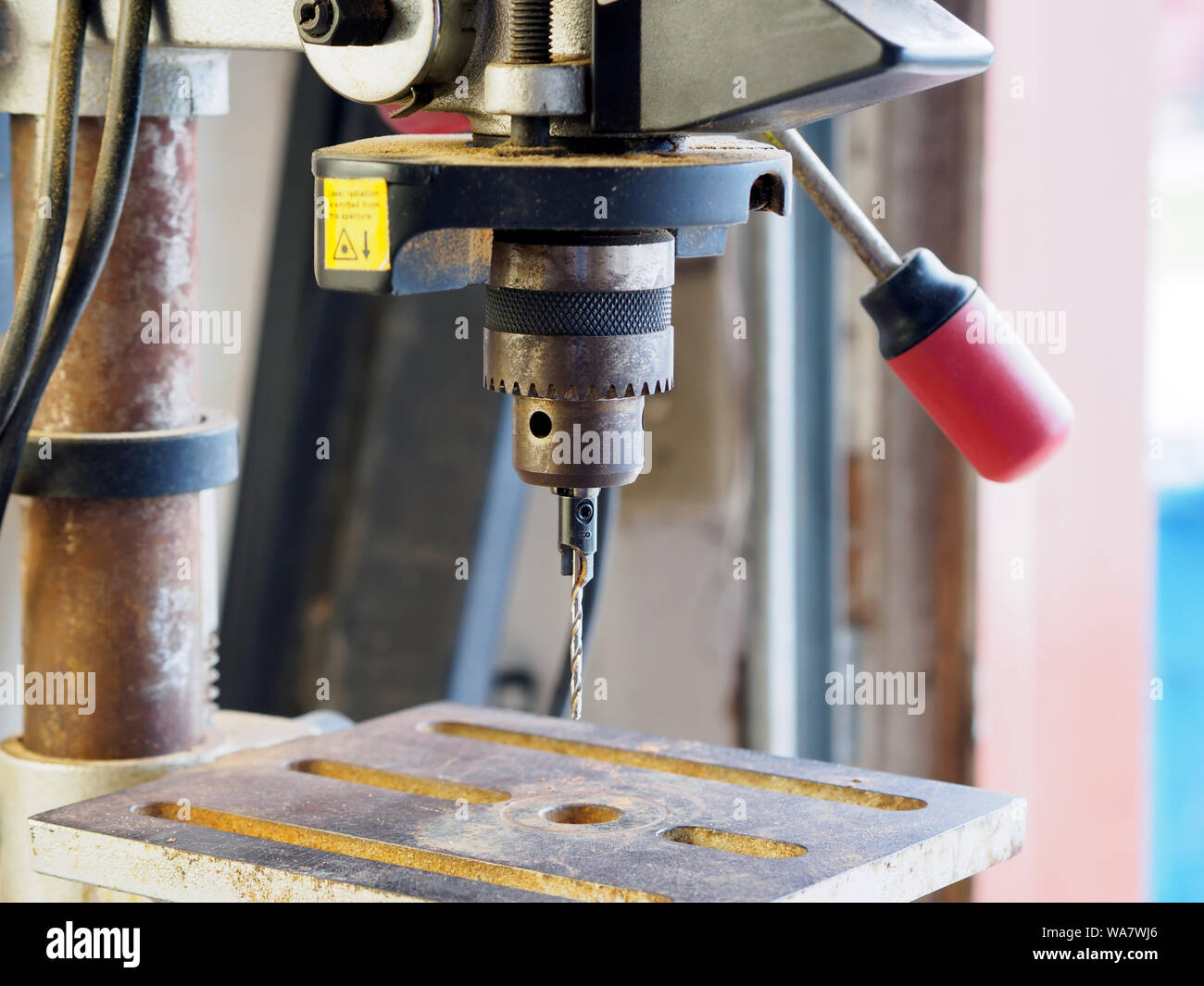 Mounted drill hi-res stock photography and images - Alamy