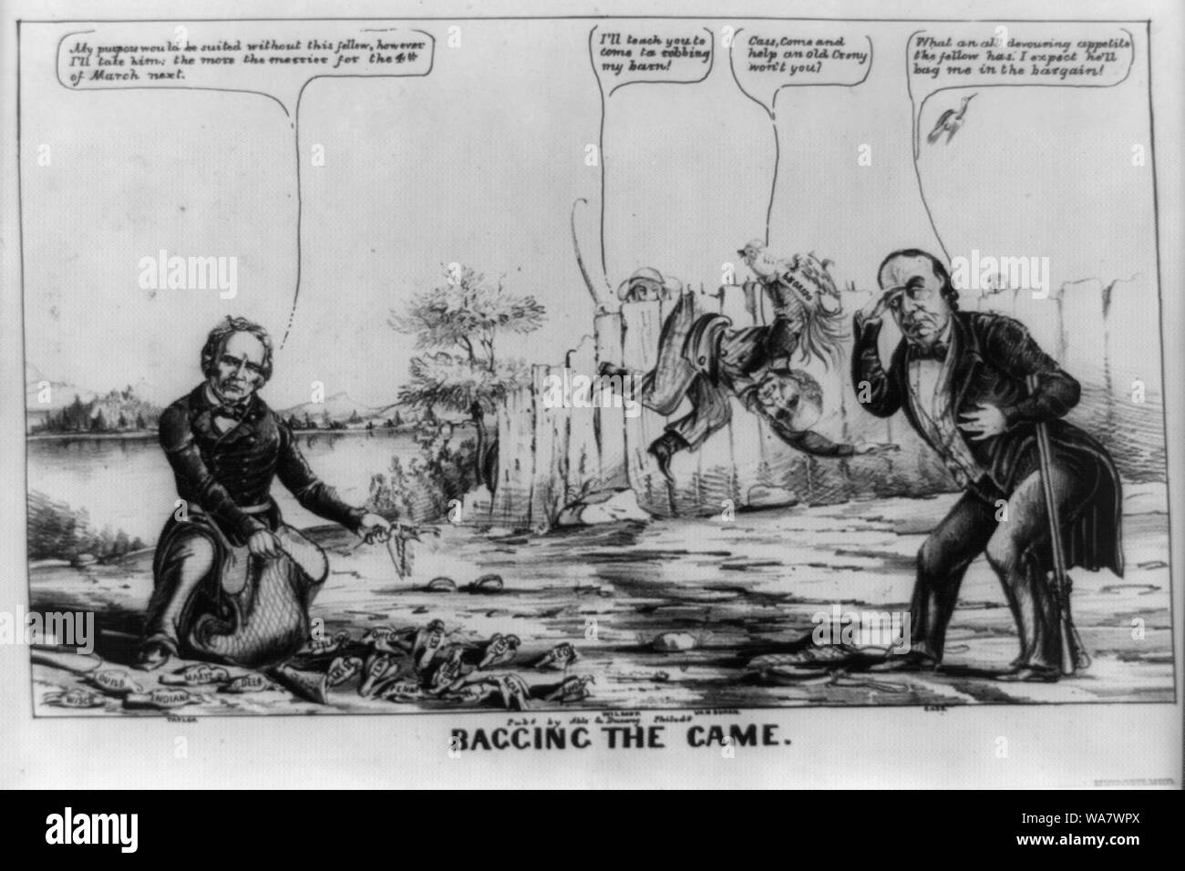 Bagging the game Stock Photo - Alamy