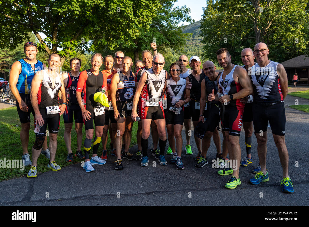 HVTC Triathlon Summer Series 2019 #3 Stock Photo - Alamy