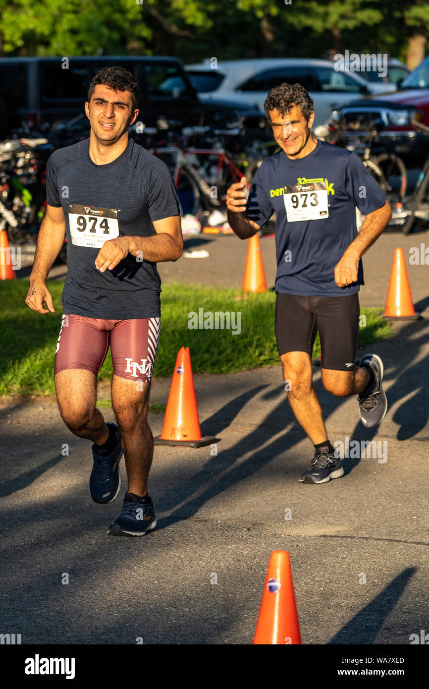 HVTC Triathlon Summer Series 2019 #3 Stock Photo - Alamy
