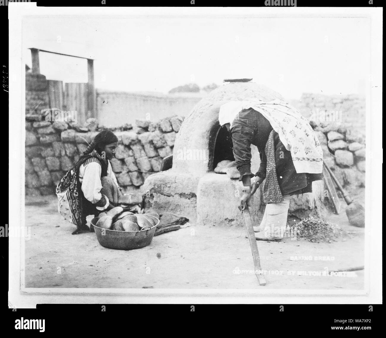 Homemade bread kitchen Black and White Stock Photos & Images - Alamy