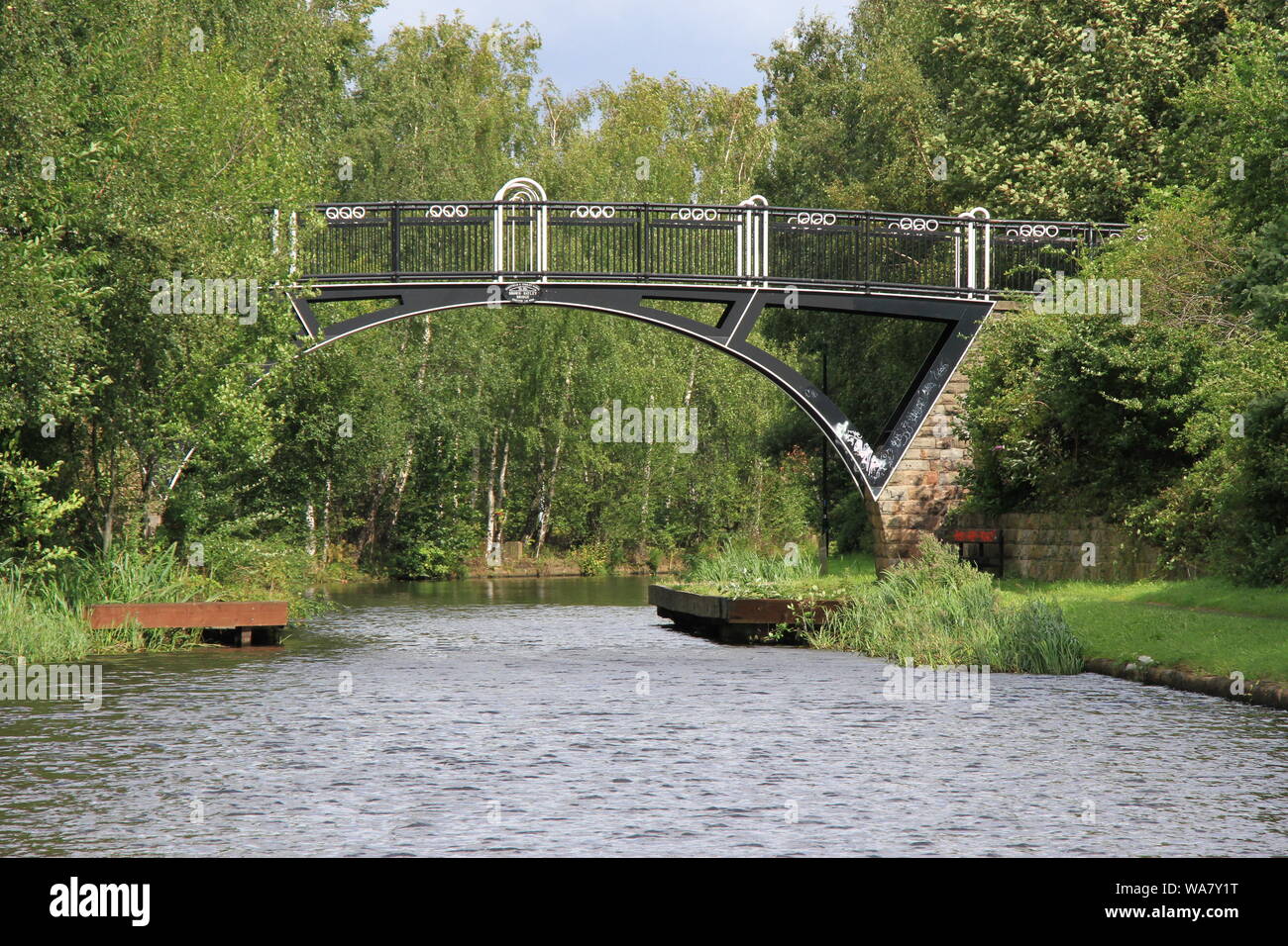 Sheffield & Tinsley Canal Stock Photo - Alamy