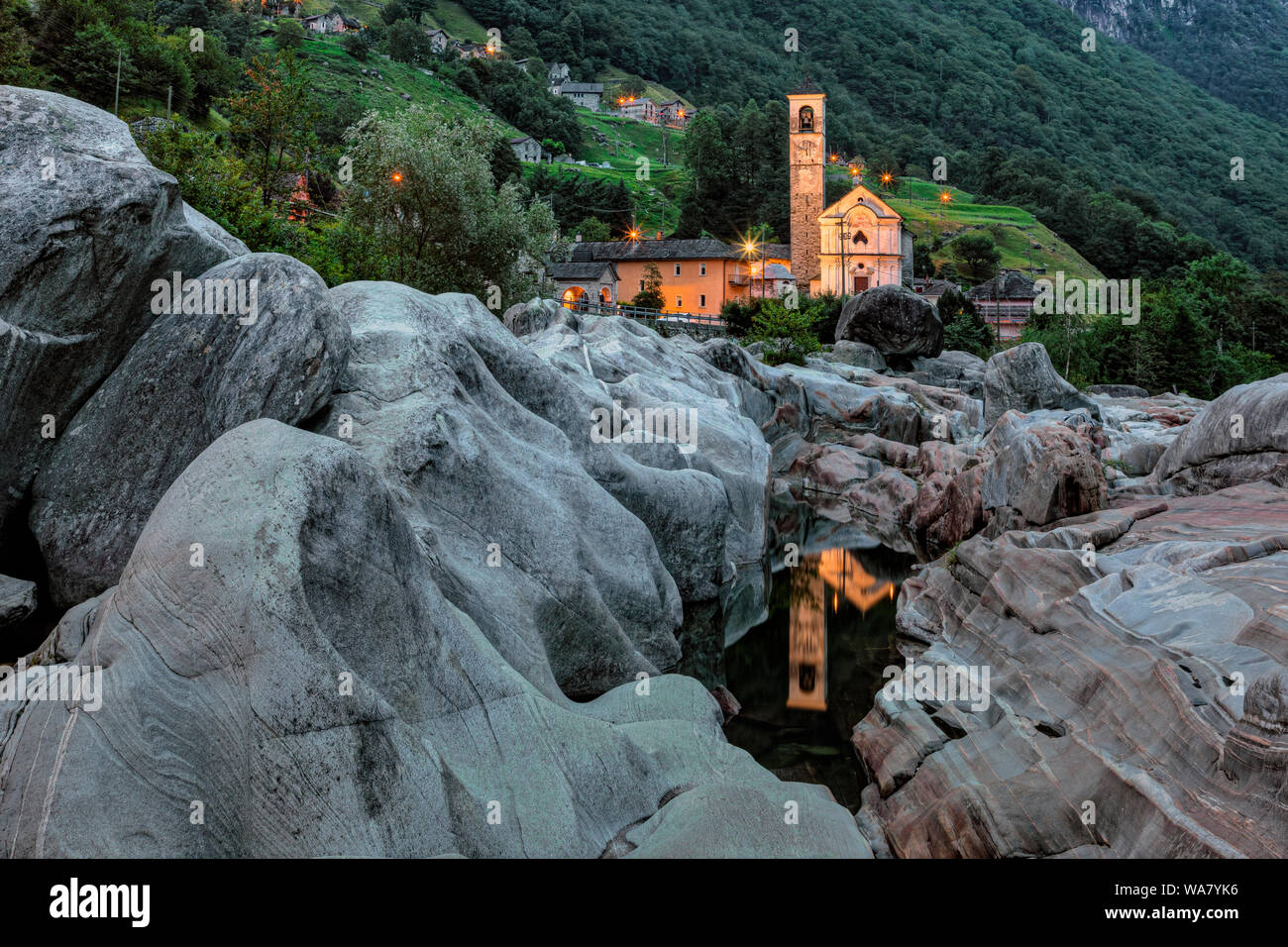Lavertezzo, Ticino, Switzerland, Europe Stock Photo - Alamy