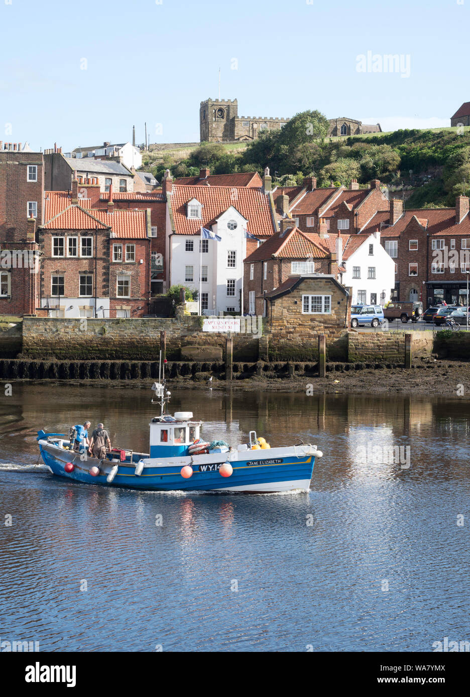 Yorkshire coble boat hi-res stock photography and images - Alamy