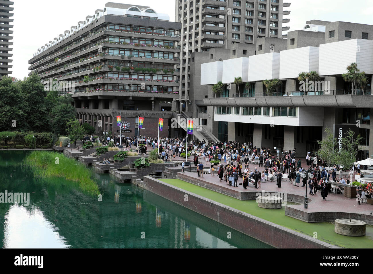 Barbican centre graduation hi-res stock photography and images - Alamy