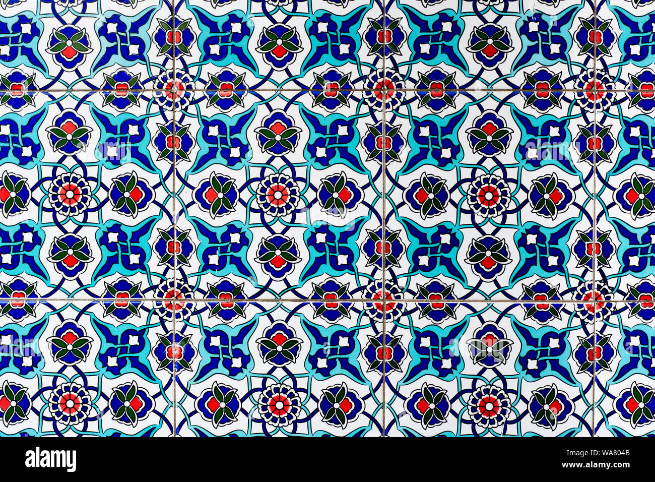 Tile and Ceramic of Ottoman Style Stock Photo - Alamy