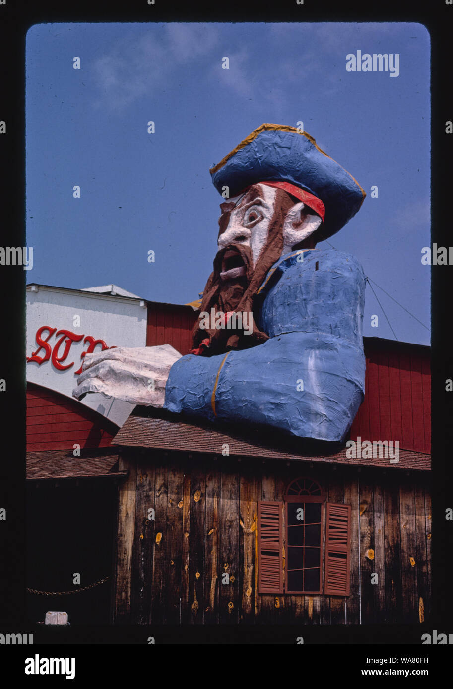 Buckroe Beach Amusement Park Black Beard, Hampton, Virginia Stock Photo ...