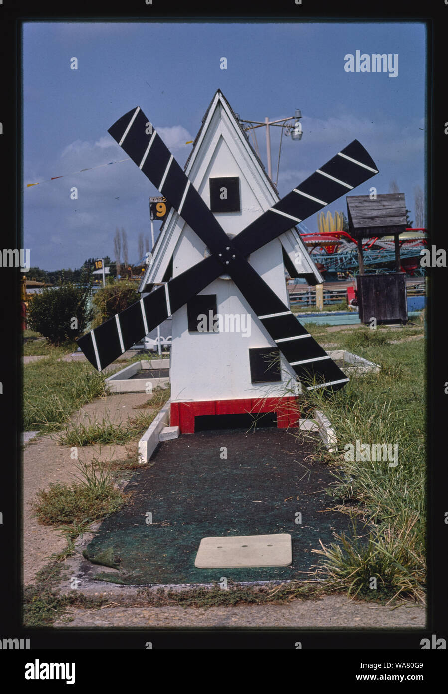 Mini golf windmill hi-res stock photography and images - Alamy