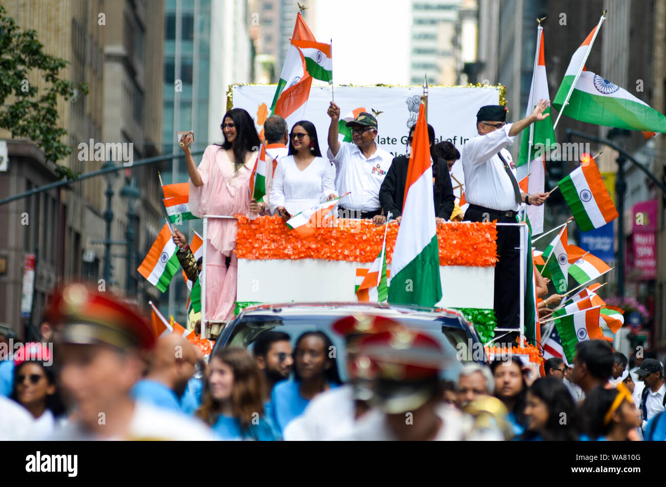 Thousands of people participated in the 39th India Day Parade to ...