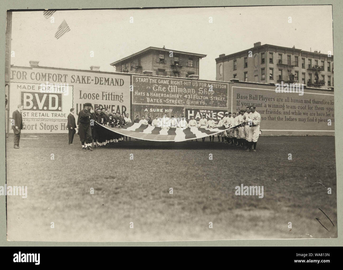Buffalo Bisons [i.e., Buffalo Buffeds] and Brooklyn Tip Tops Stock ...