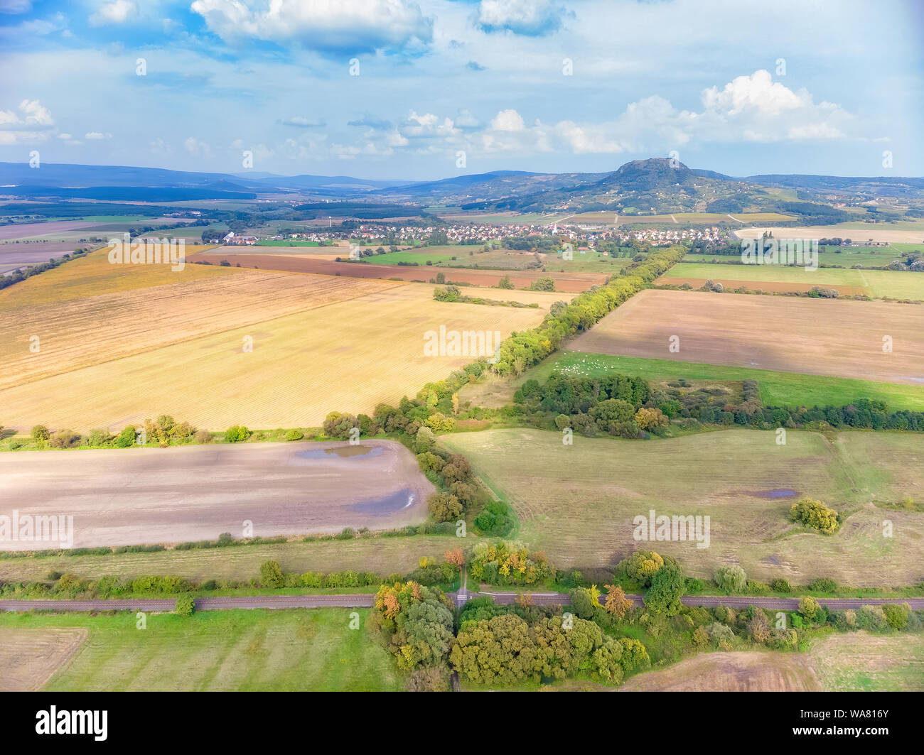 High angle agricultural land hi-res stock photography and images - Alamy