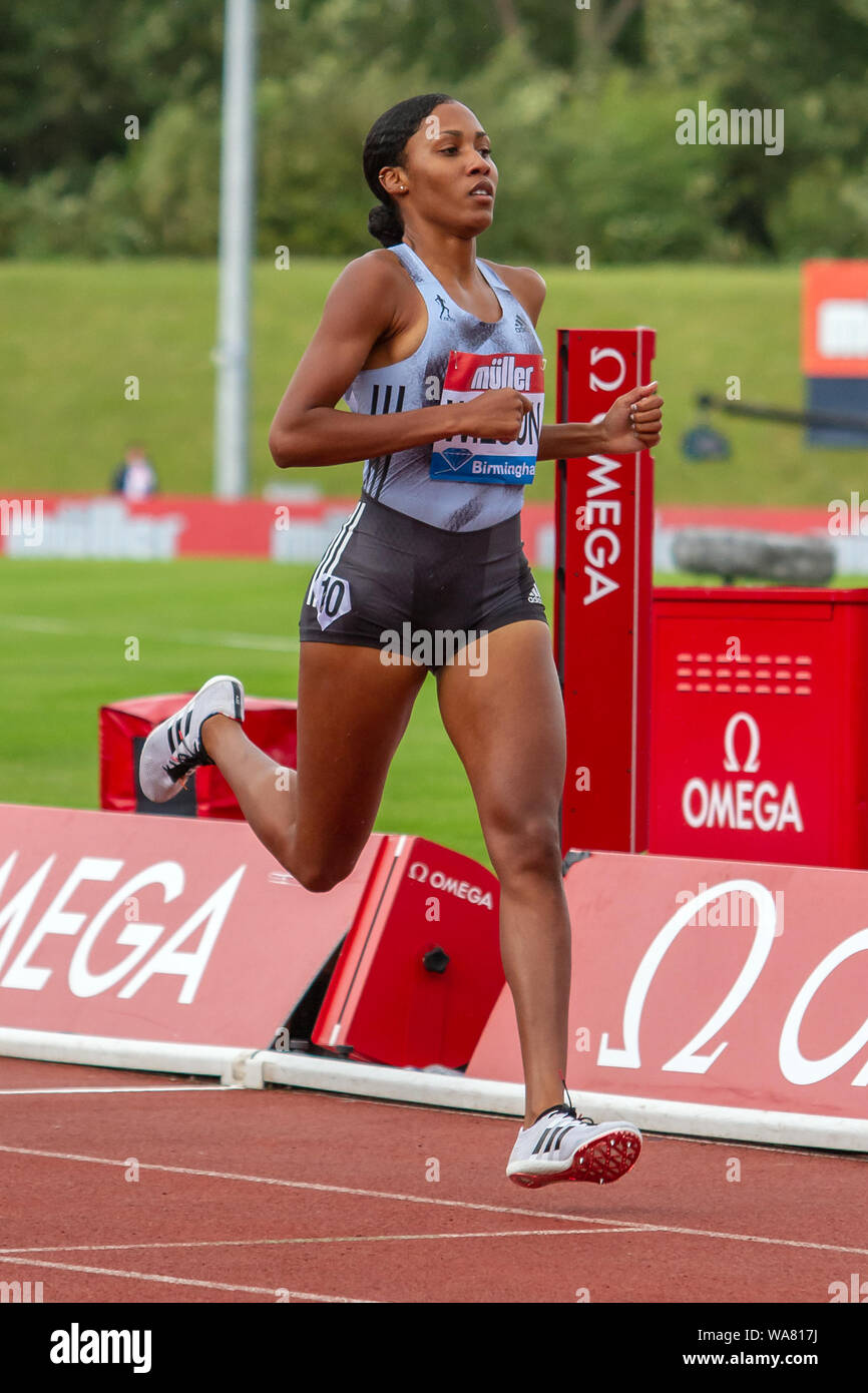 Ajeé Wilson of the United States in action during the women's 800 ...