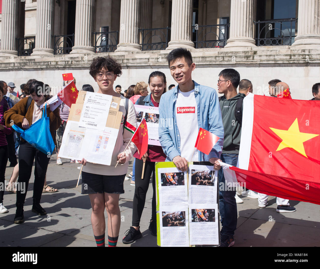 Hong kong china protest hi-res stock photography and images - Alamy