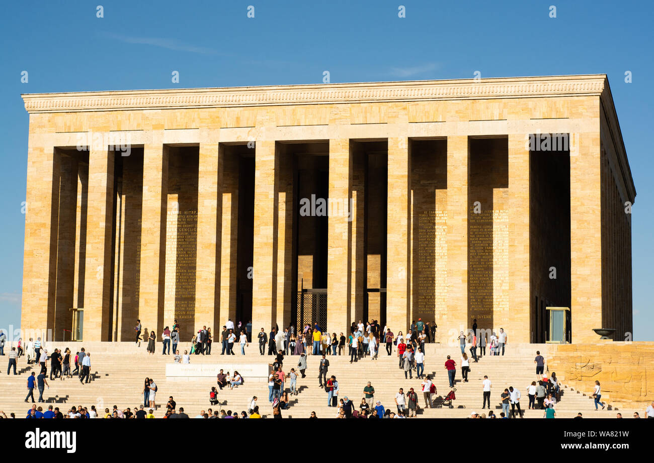 Ataturk mausoleum anitkabir hi-res stock photography and images - Alamy