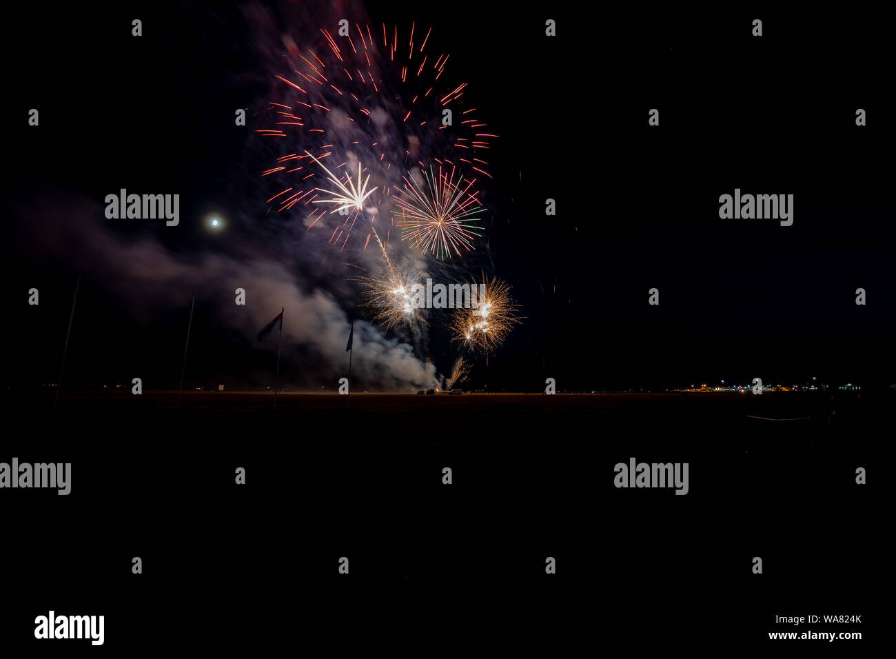 Nice fireworks on display Stock Photo - Alamy