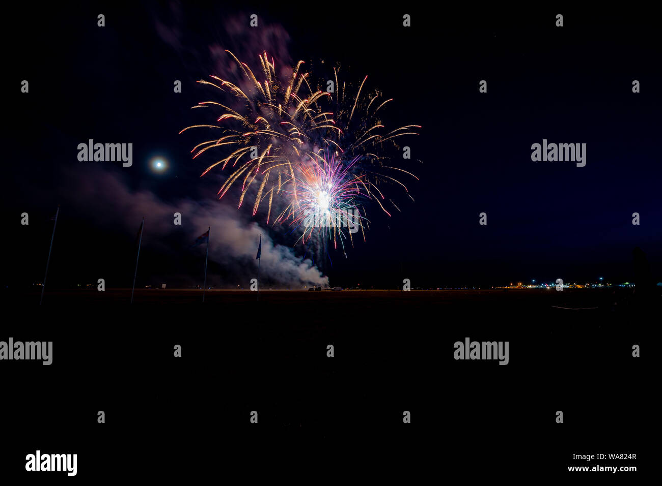 Large firework display Stock Photo - Alamy