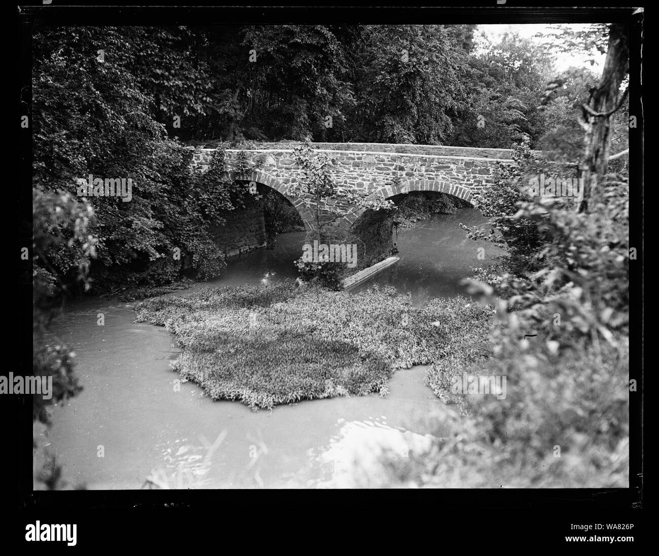Bull Run bridge Stock Photo - Alamy