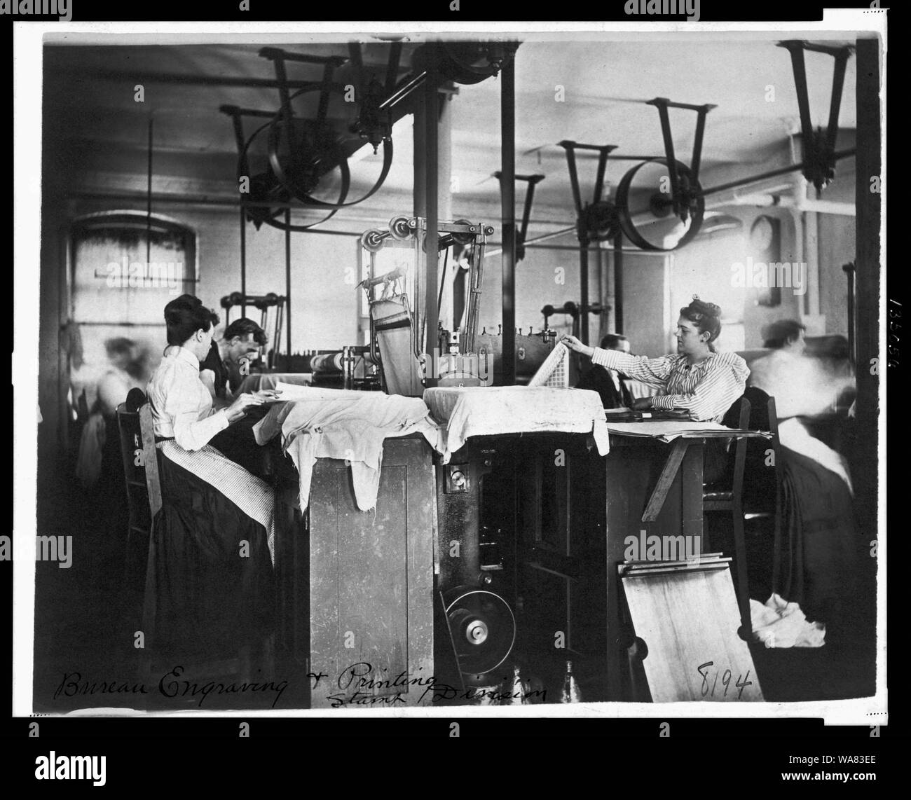 Bureau engraving & printing - stamp division Stock Photo - Alamy