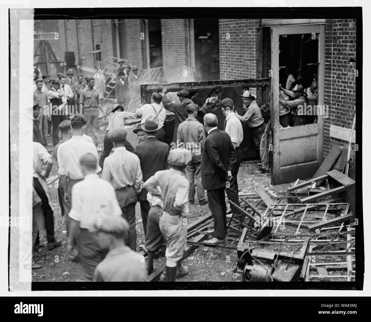 Bureau of fire Black and White Stock Photos & Images - Alamy