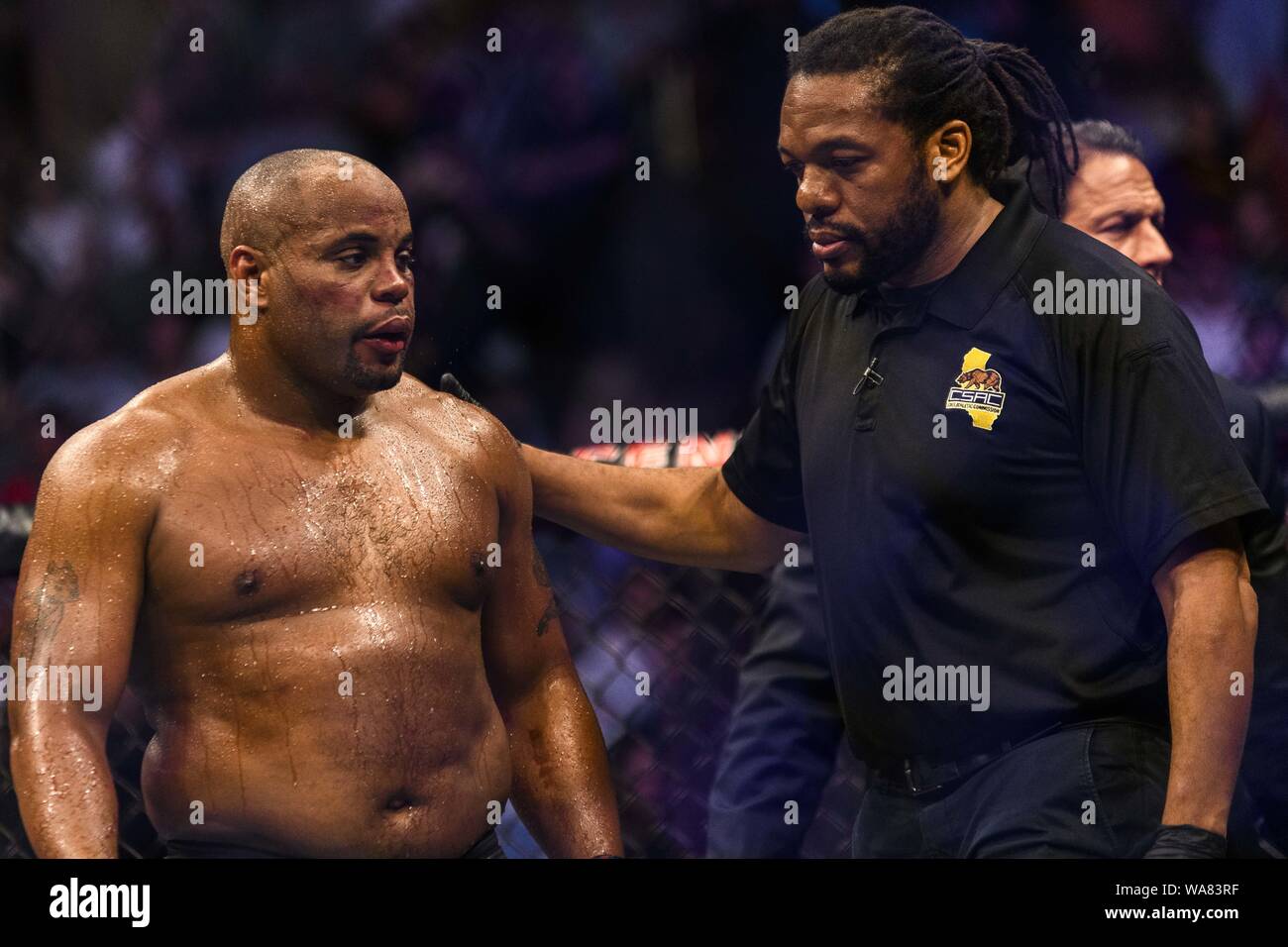 August 17, 2019, Anaheim, California, USA: STIPE MIOCIC DEF DANIEL ...