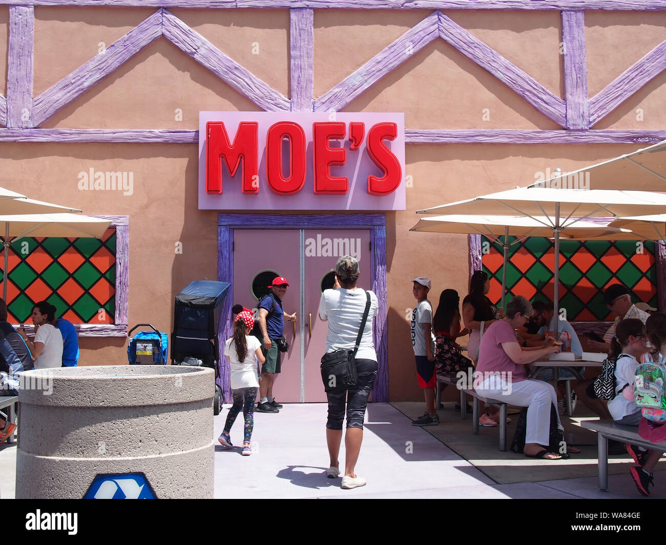 Springfield: Home of the Simpsons at Universal Studios Florida, USA ...