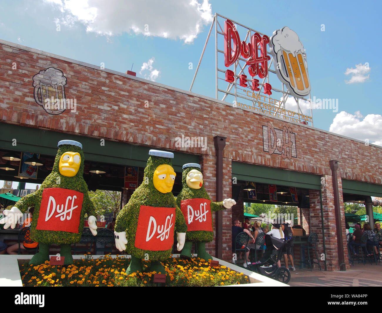 Springfield: Home of the Simpsons at Universal Studios Florida, USA ...