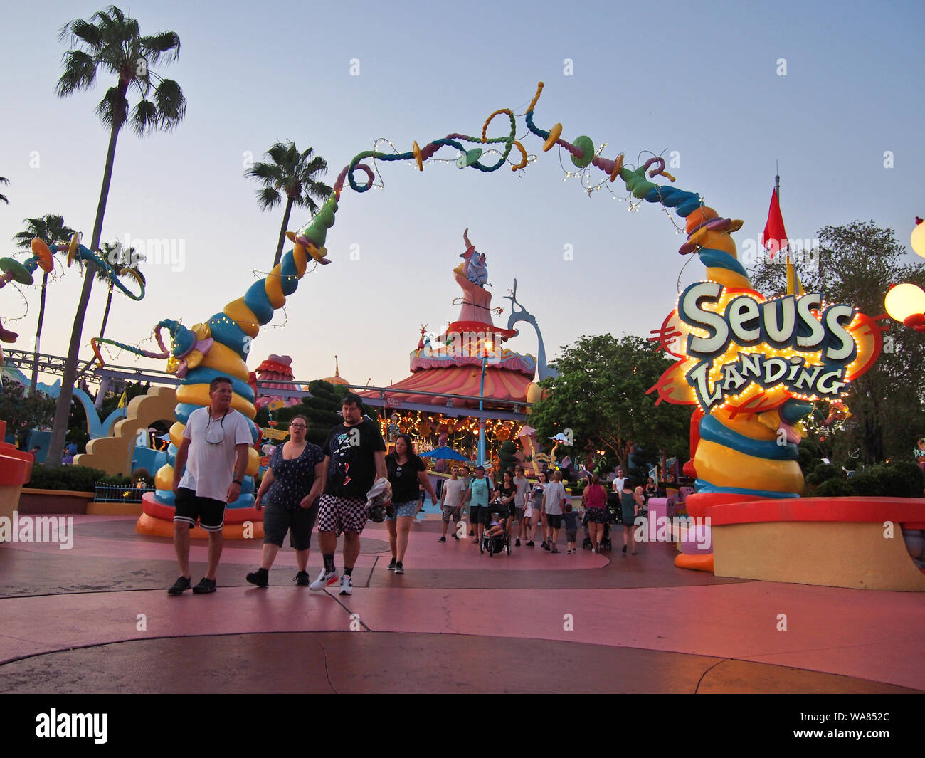 Seuss landing universal studios orlando hi-res stock photography and ...
