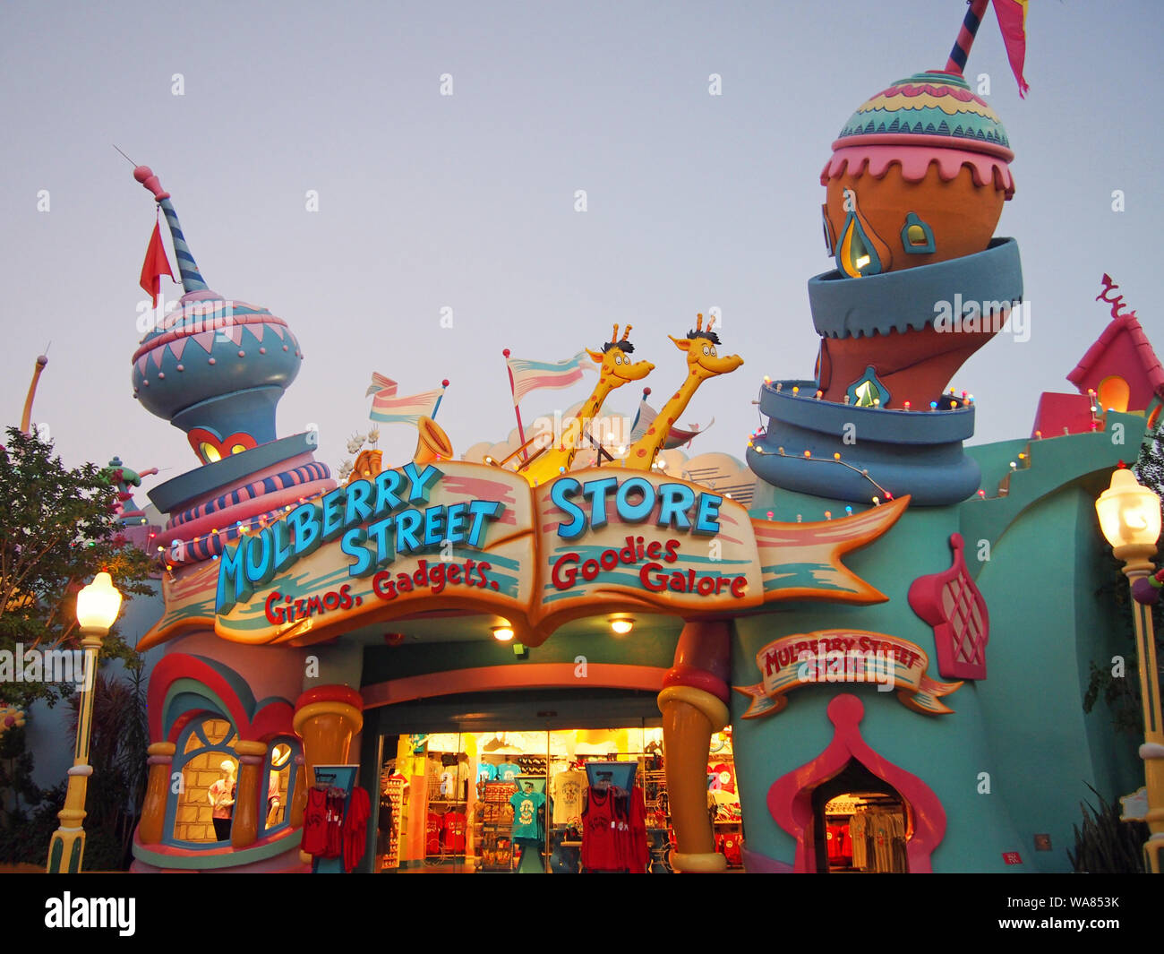 Seuss landing universal studios orlando hi-res stock photography and ...