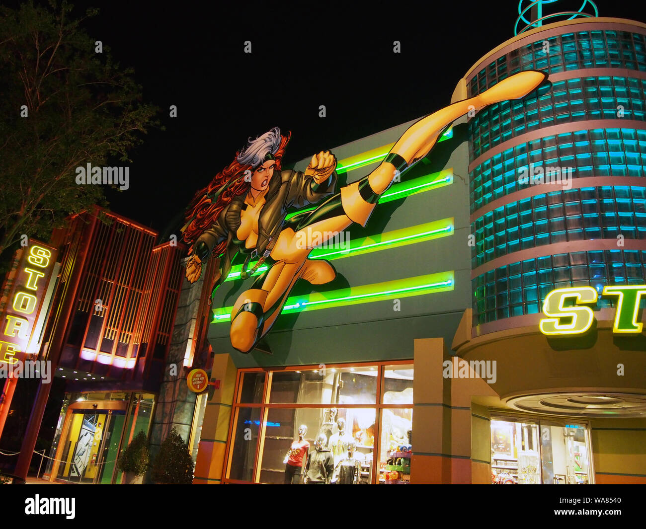 Marvel Super Hero Island at Universal Studios Florida, USA, May 20 ...
