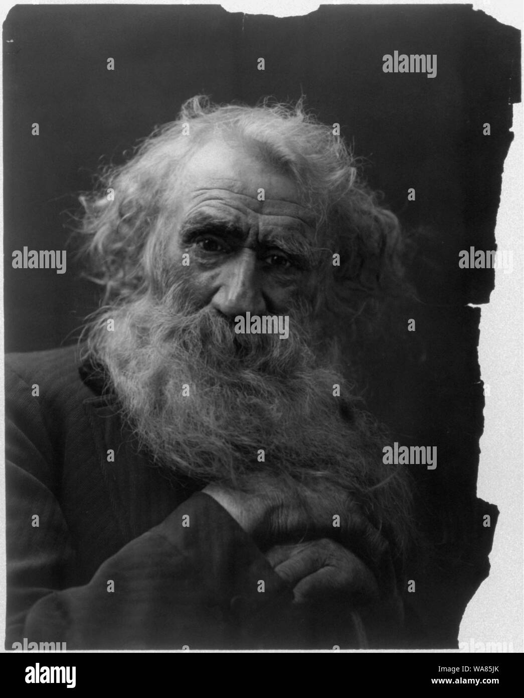 Bearded man study Black and White Stock Photos & Images - Alamy