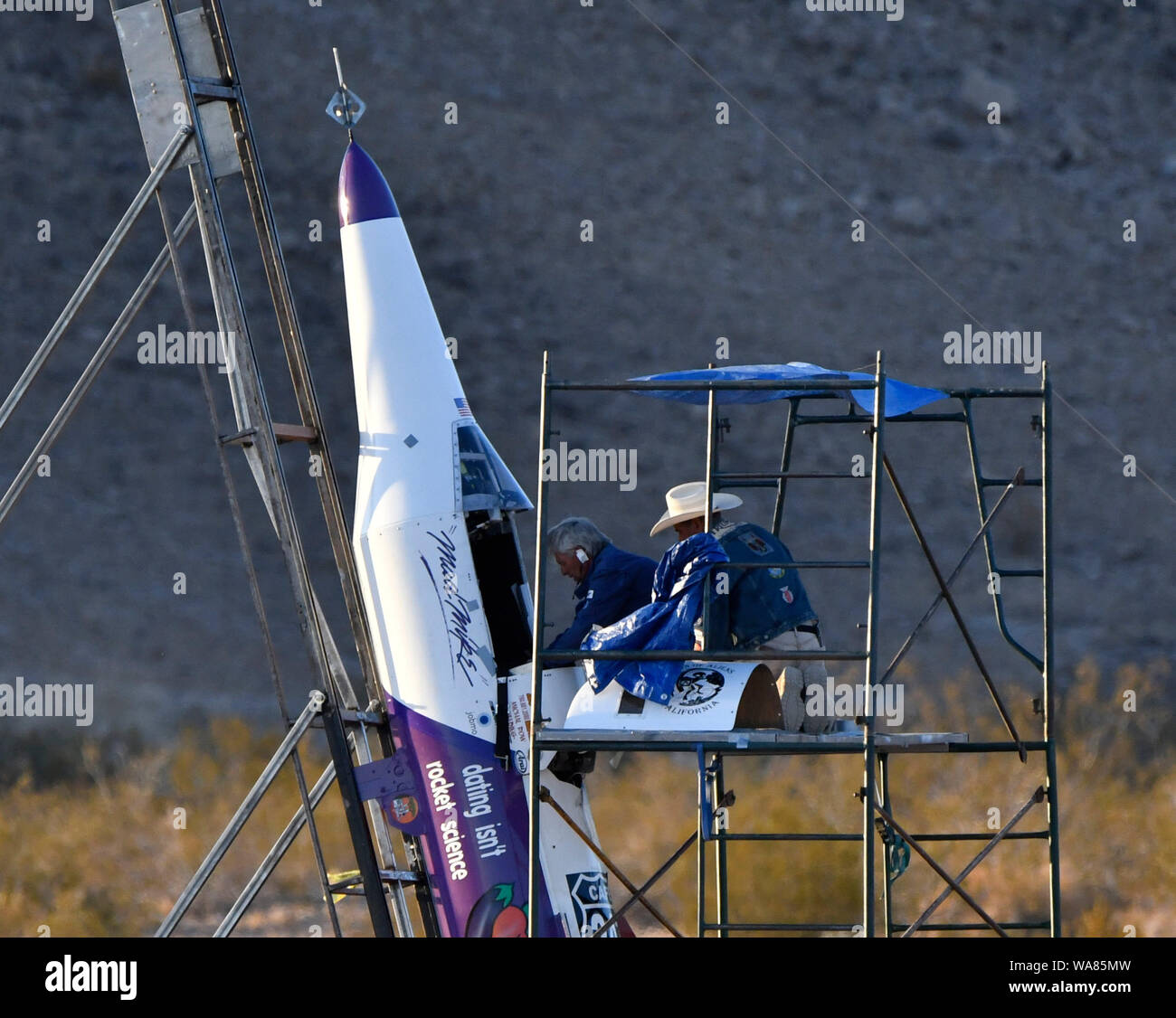 After a long 8+hours in 110 degree heat ''Mad'' Mike Hughes and crew ...