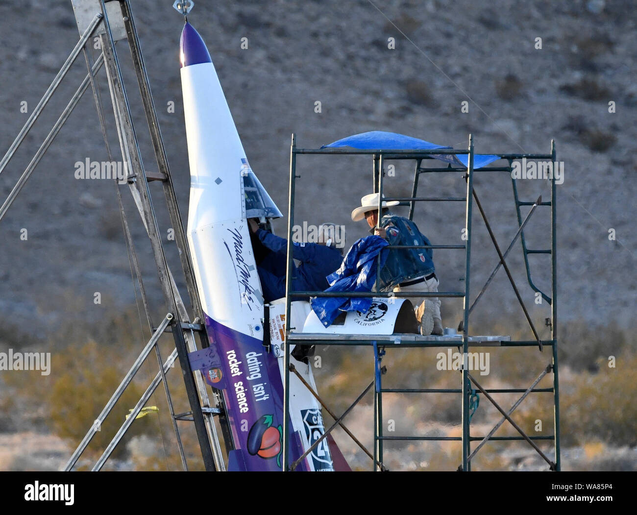 After a long 8+hours in 110 degree heat ''Mad'' Mike Hughes and crew ...