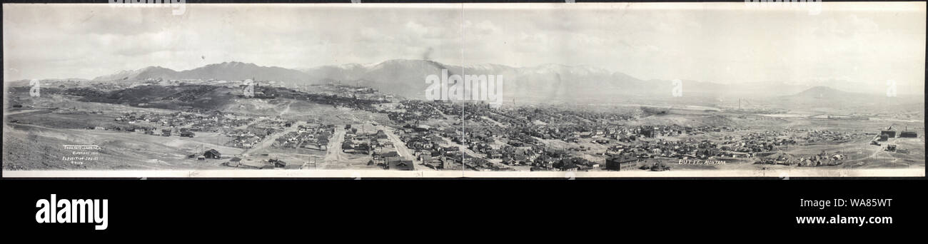 Historic photo of butte hi-res stock photography and images - Alamy