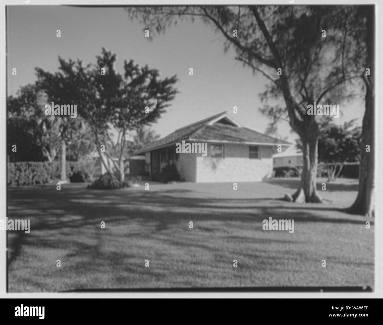 Byron L. Ramsing, residence at 232 Evergreen Ln., Palm Beach Stock ...