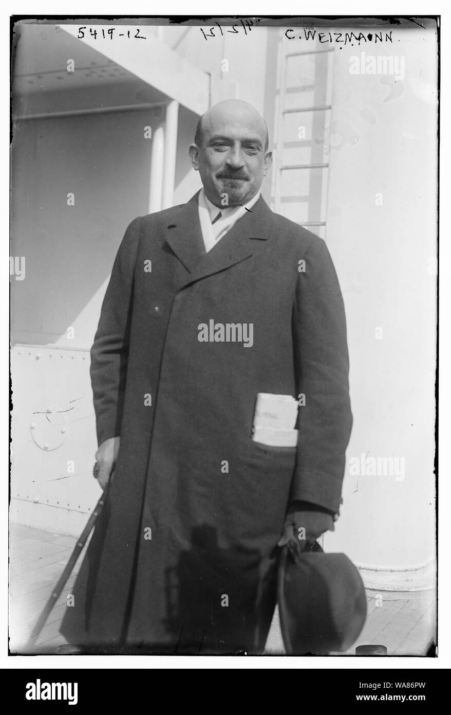 C. [Chaim] Weizmann Stock Photo - Alamy