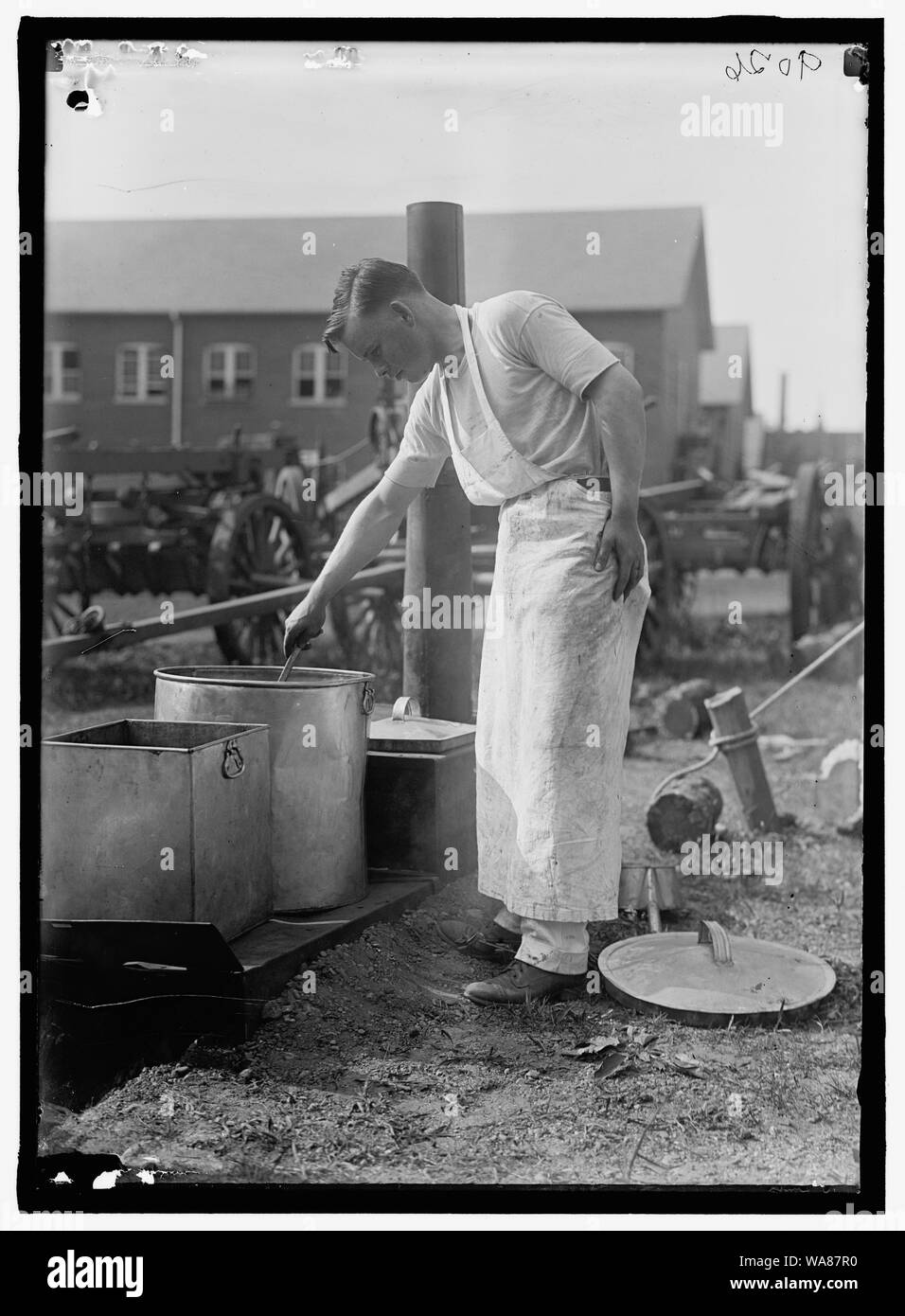 Temporary base Cut Out Stock Images & Pictures - Alamy