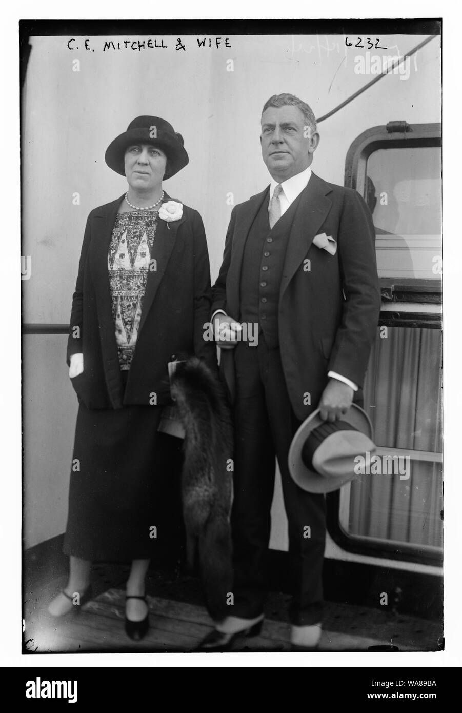 C.E. Mitchell & wife Stock Photo - Alamy