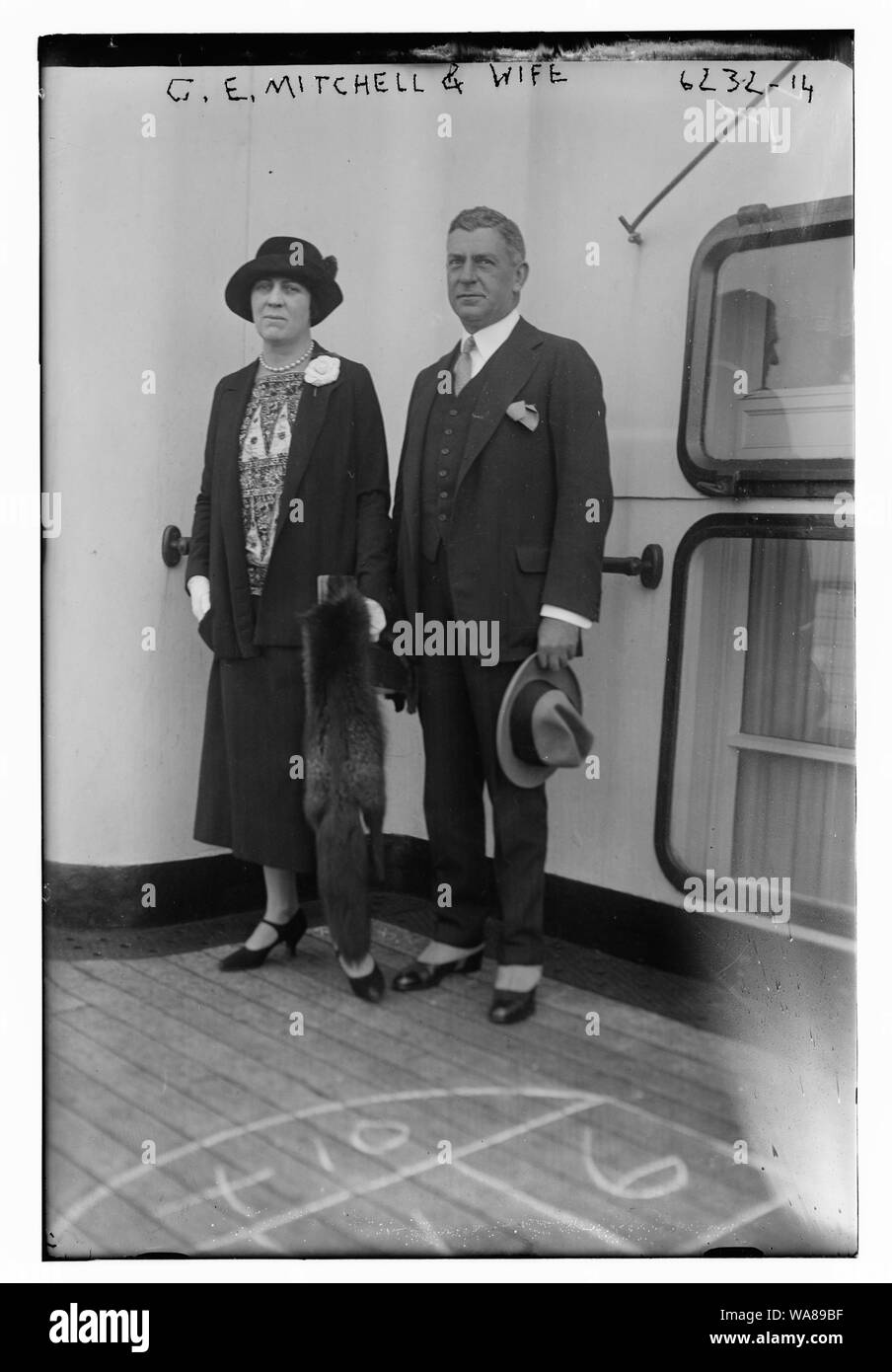 C.E. Mitchell & wife Stock Photo - Alamy