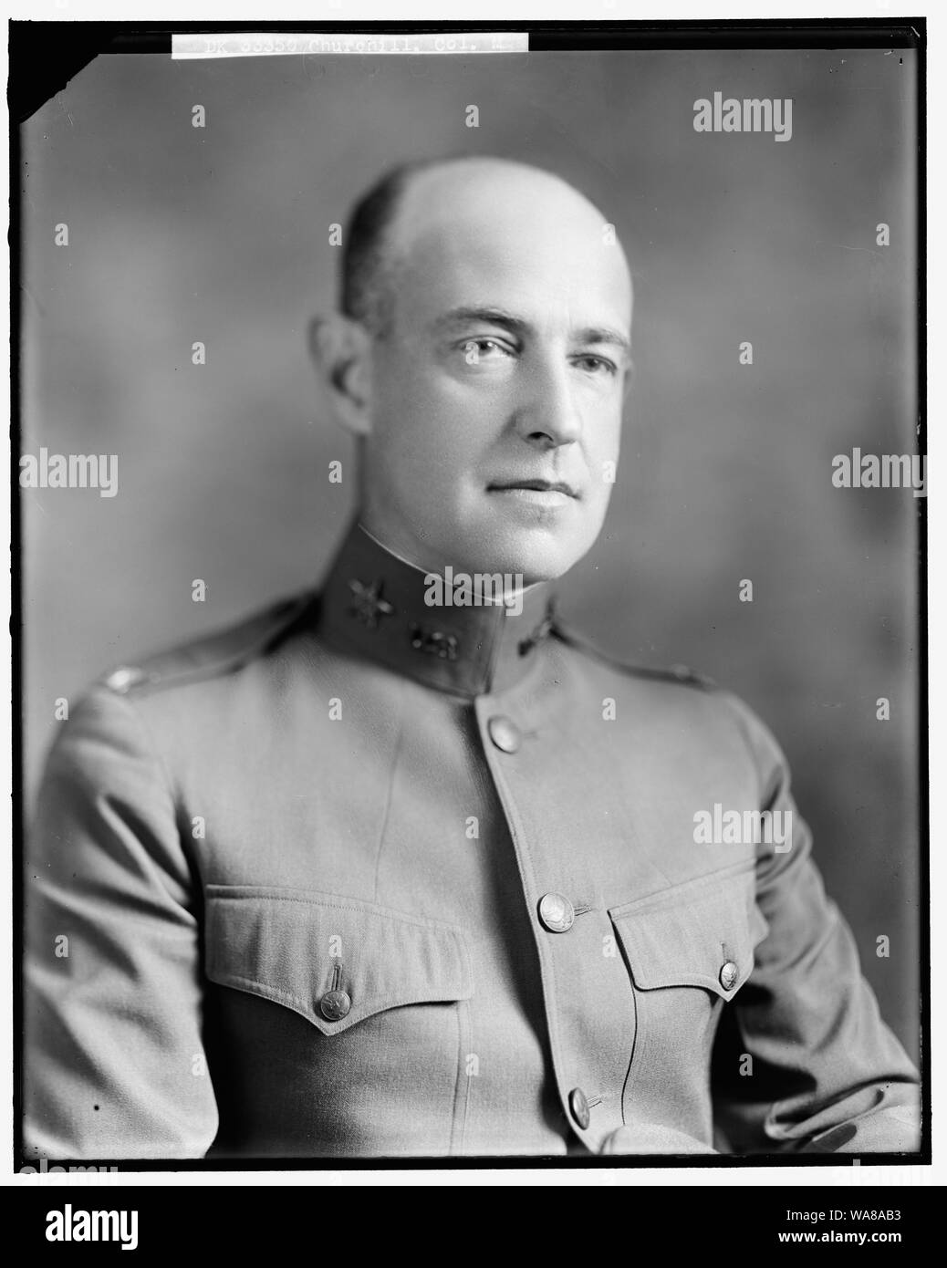 CHURCHILL, M. COLONEL Stock Photo - Alamy