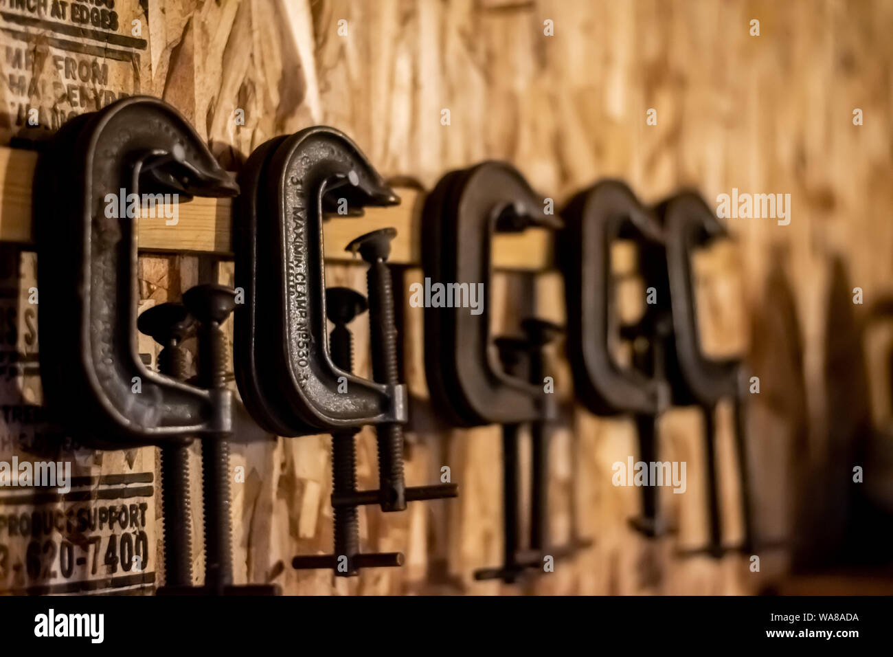 Vintage clamps hi-res stock photography and images - Alamy